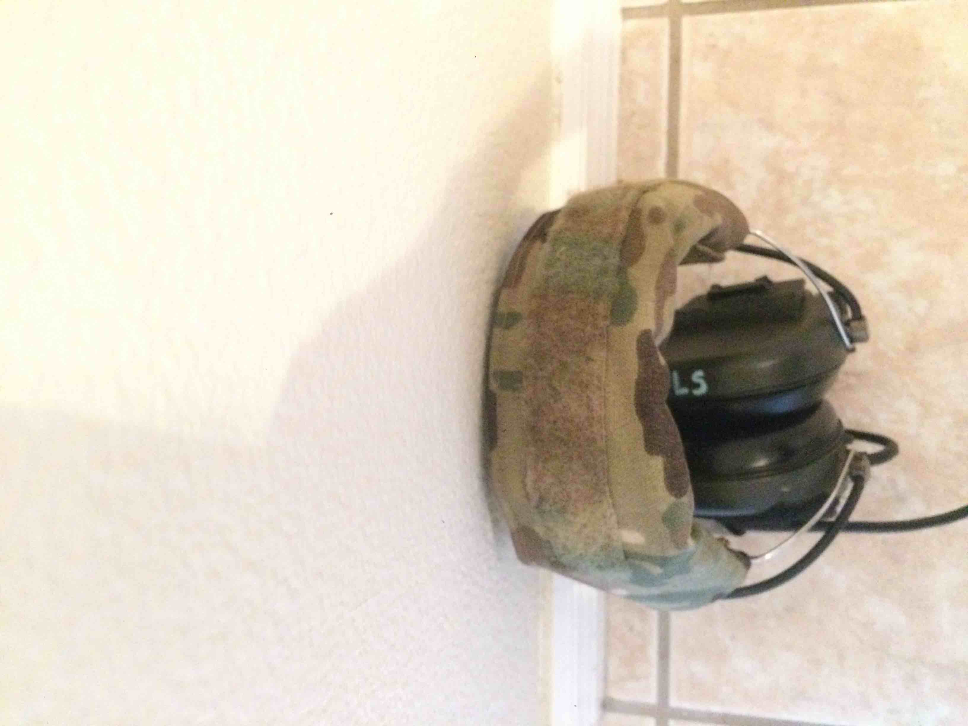 SOLD replica MSA headset with multicam headband | HopUp Airsoft