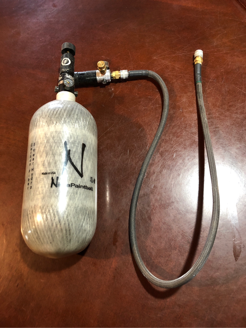 SOLD Ninja 90/4500 SLP tank with Firebase Reg ! | HopUp Airsoft