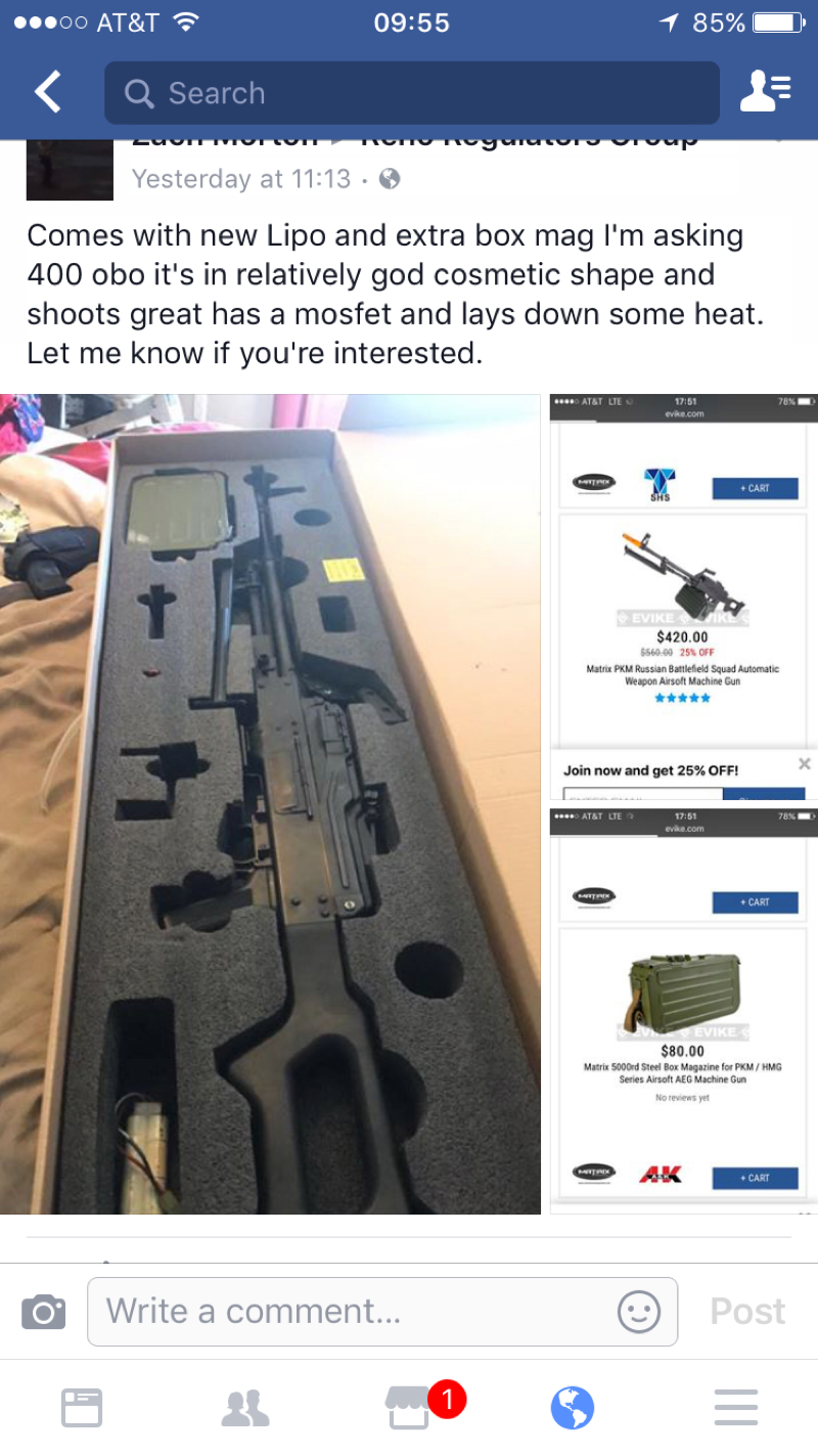 SOLD matrix pkm | HopUp Airsoft