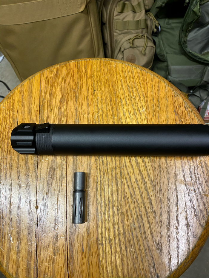 SOLD mp7 aeg/gbb mock Suppressor/barrel extension | HopUp Airsoft