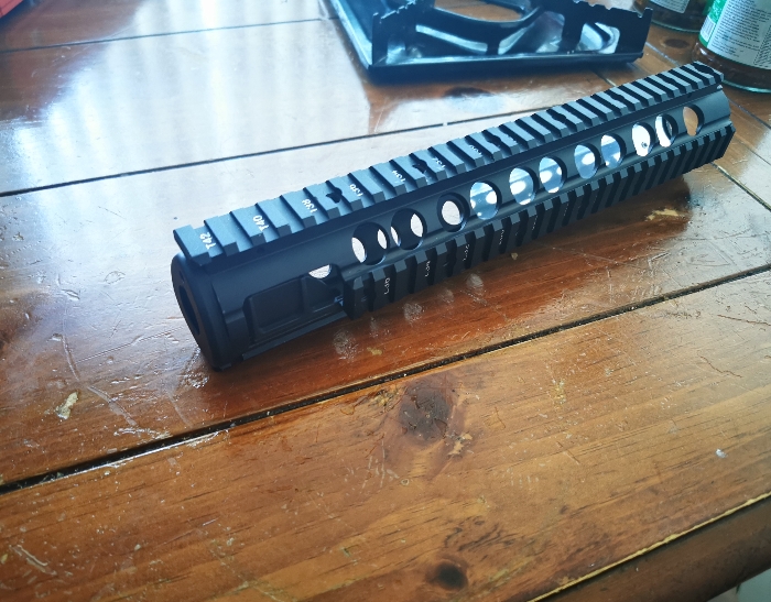 SOLD G&P M5 RAS 12" Rail System For M4 / M16 Series Airsoft AEG | HopUp ...