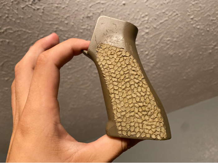 Stippled pistol grip | HopUp Airsoft