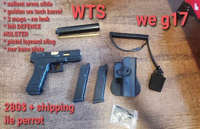 SOLD We g17 | HopUp Airsoft
