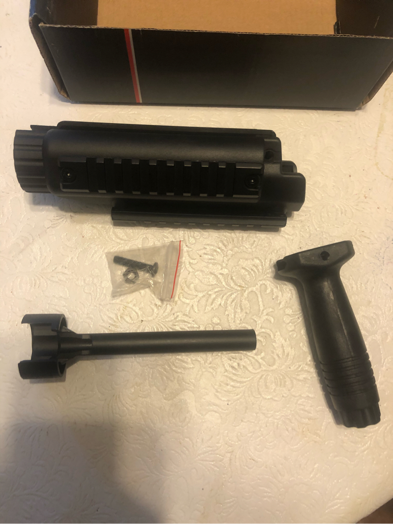 SOLD H&K Railed Handguard Kit w/ Metal Outer Barrel & Vertical Grip for ...