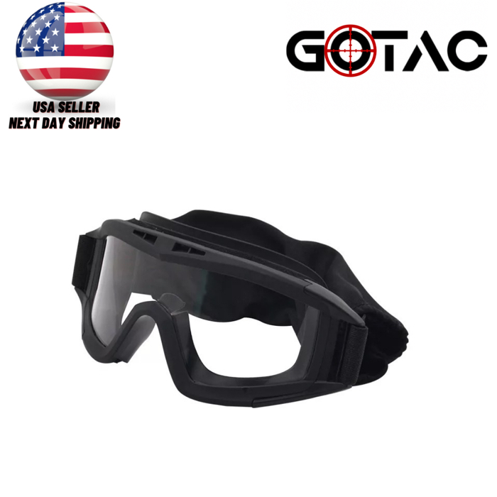 SOLD Tactical Safety Goggles Anti Fog Glasses for Cycling training ...
