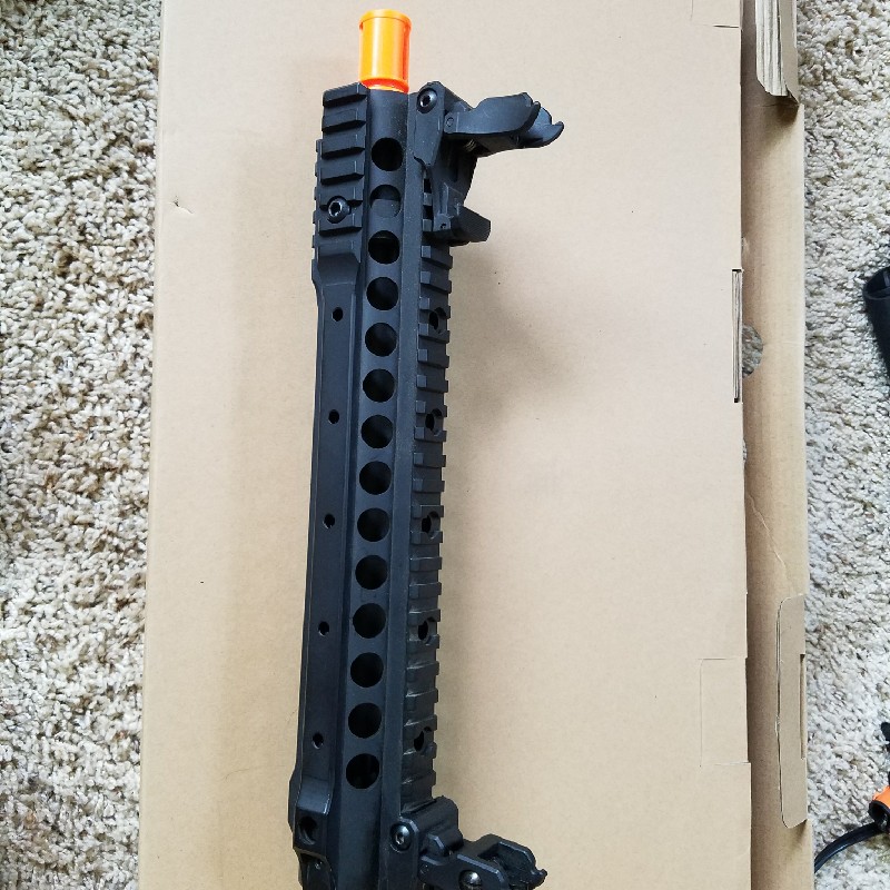 SOLD Metal outer barrel and aluminum ris rail | HopUp Airsoft