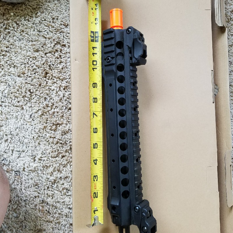 SOLD Metal outer barrel and aluminum ris rail | HopUp Airsoft