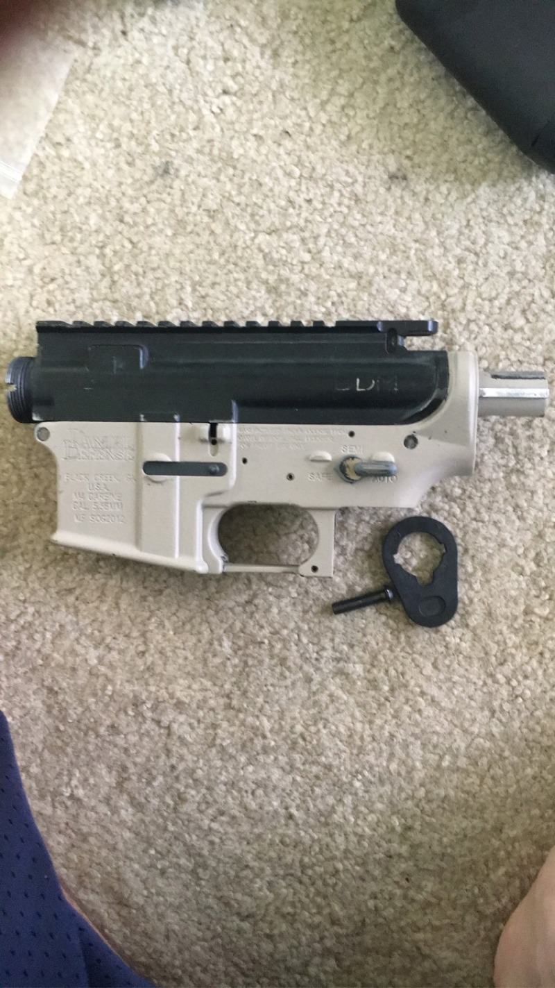 SOLD pretty beat up Daniel defense body | HopUp Airsoft