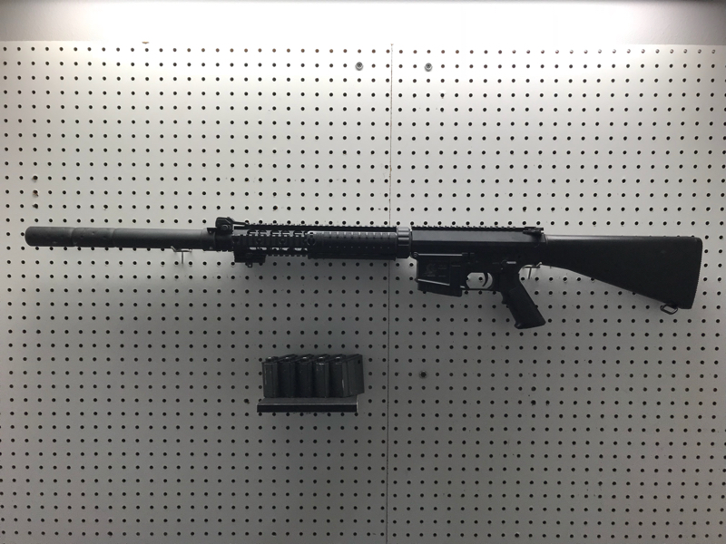 SOLD G&G GR25 Airsoft DMR / Sniper Rifle with Suppressor SR-25 SR25 ...