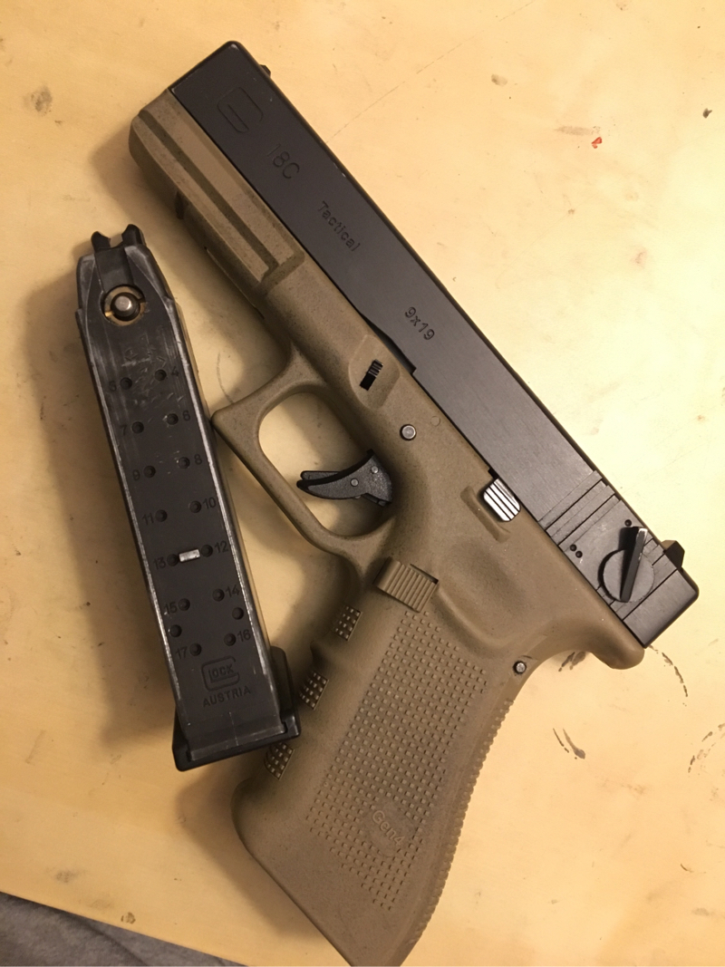 SOLD WE Glock 18C Gen. 4 GBB | HopUp Airsoft