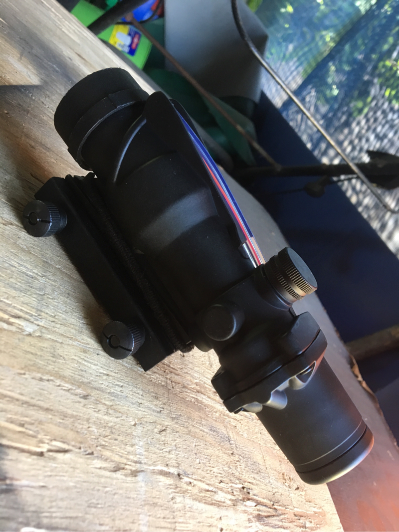 SOLD 4X32 ACOG Real Working Red Fiber Optic | HopUp Airsoft