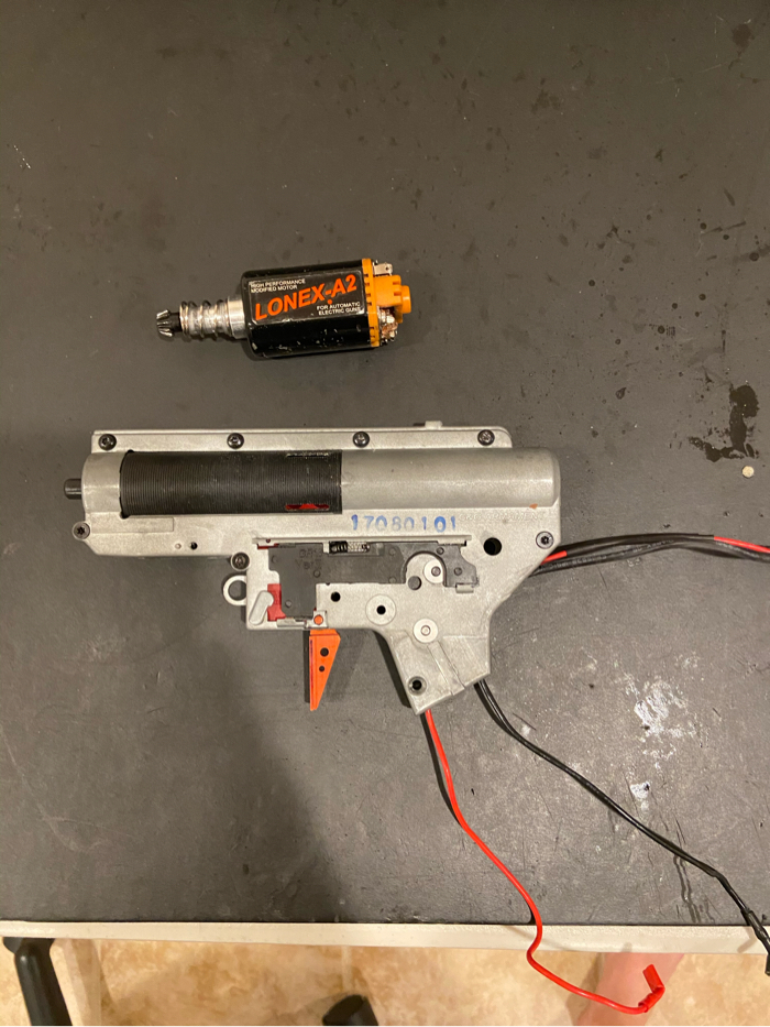 SOLD Quick Trigger response Gearbox /w electronic micro switch trigger ...