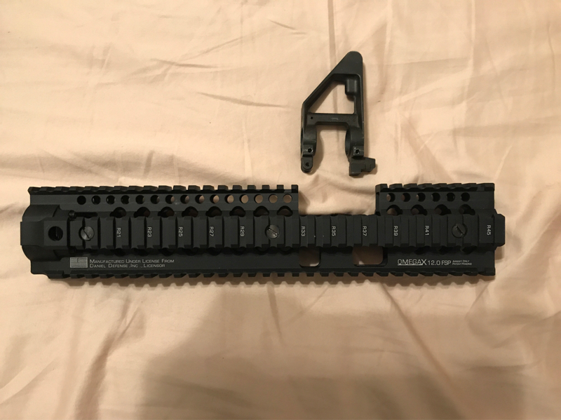 SOLD madbull rail and triangle front sight | HopUp Airsoft