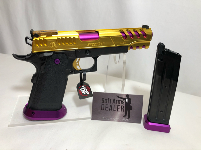 SOLD “Mardi Gras” TM Hi Capa Limcat Speedcat Slide | HopUp Airsoft