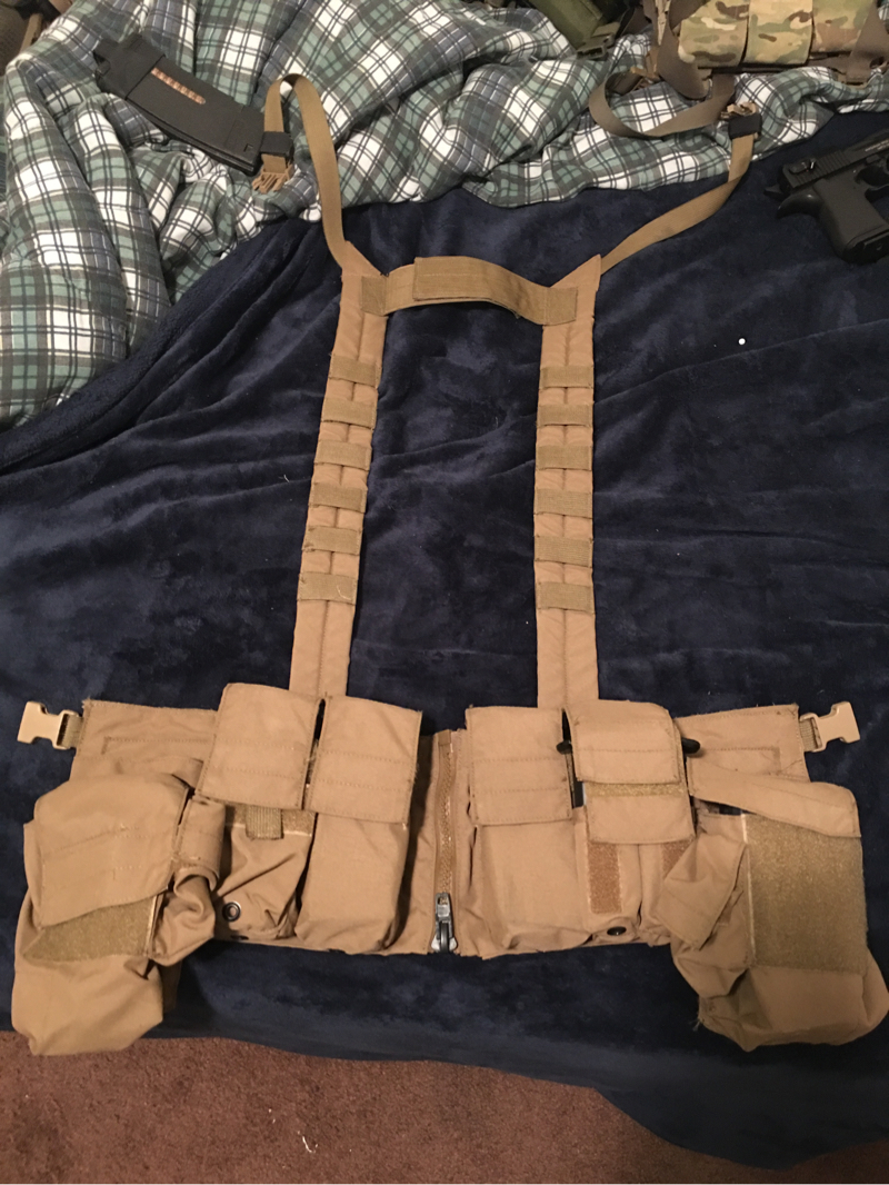 SOLD Chest Rig Tan | HopUp Airsoft