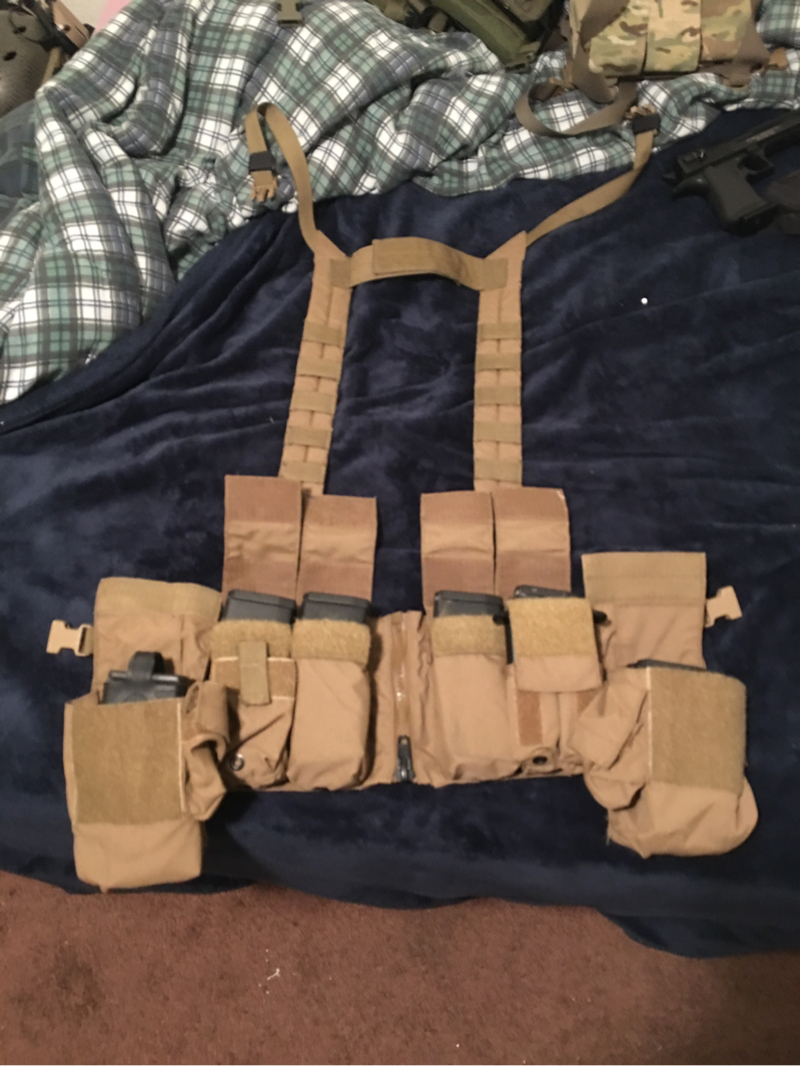 SOLD Chest Rig Tan | HopUp Airsoft