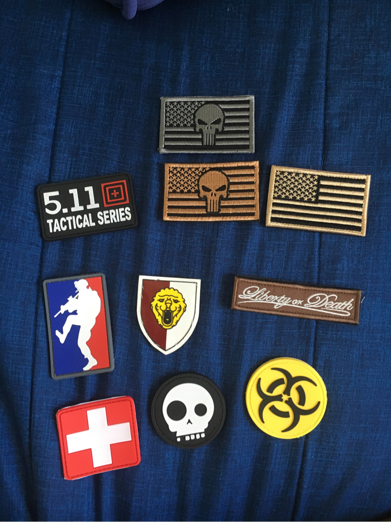 SOLD Bunch of Patches Flags Punisher | HopUp Airsoft