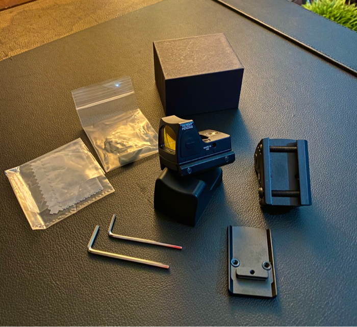 SOLD Mini RMR Red Dot Sight Collimator Glock Handgun Reflex Sight Scope ...