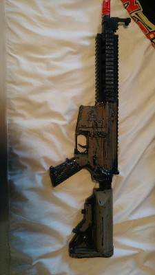 SOLD Elite Force M4 CQB custom paint job | HopUp Airsoft