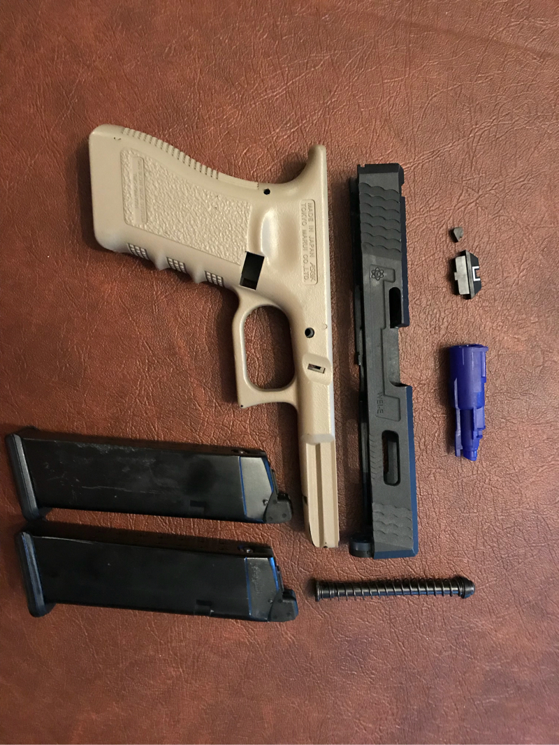 SOLD Tokyo Marui Glock 17 stuff | HopUp Airsoft