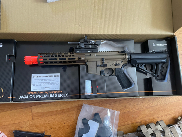 Airsoft starter kit / bundle. VFC Avalon CQB | HopUp Airsoft