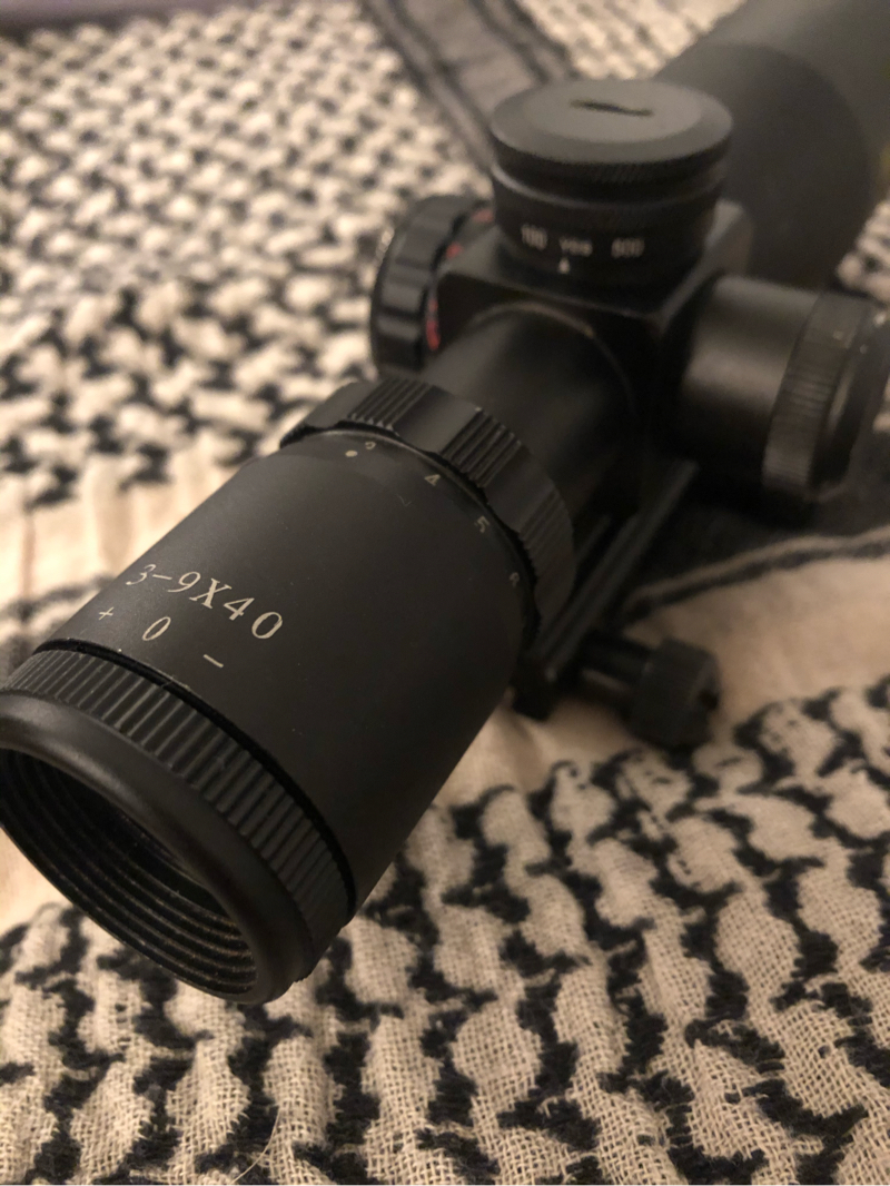 SOLD Monstrum 3-9x40 Variable Zoom Scope | HopUp Airsoft