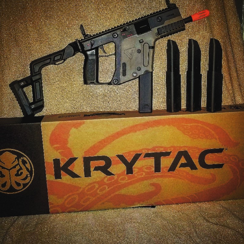 SOLD Krytac AEG kriss vector dual tone | HopUp Airsoft