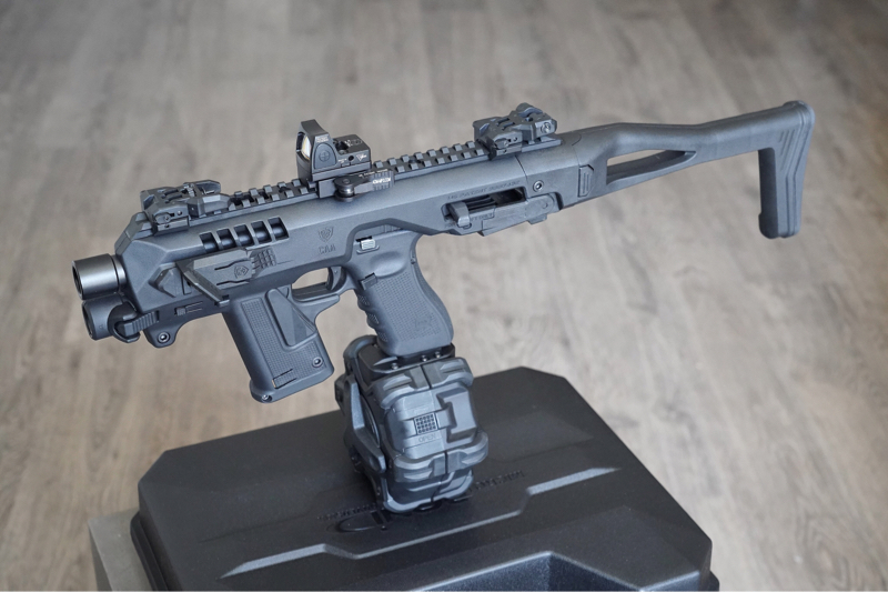 SOLD CAA Airsoft Division MICRO RONI G5 Pistol - Carbine Conversion for ...