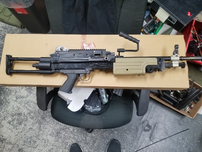 SOLD Classic Army M249 para 28 rps 400 fps | HopUp Airsoft