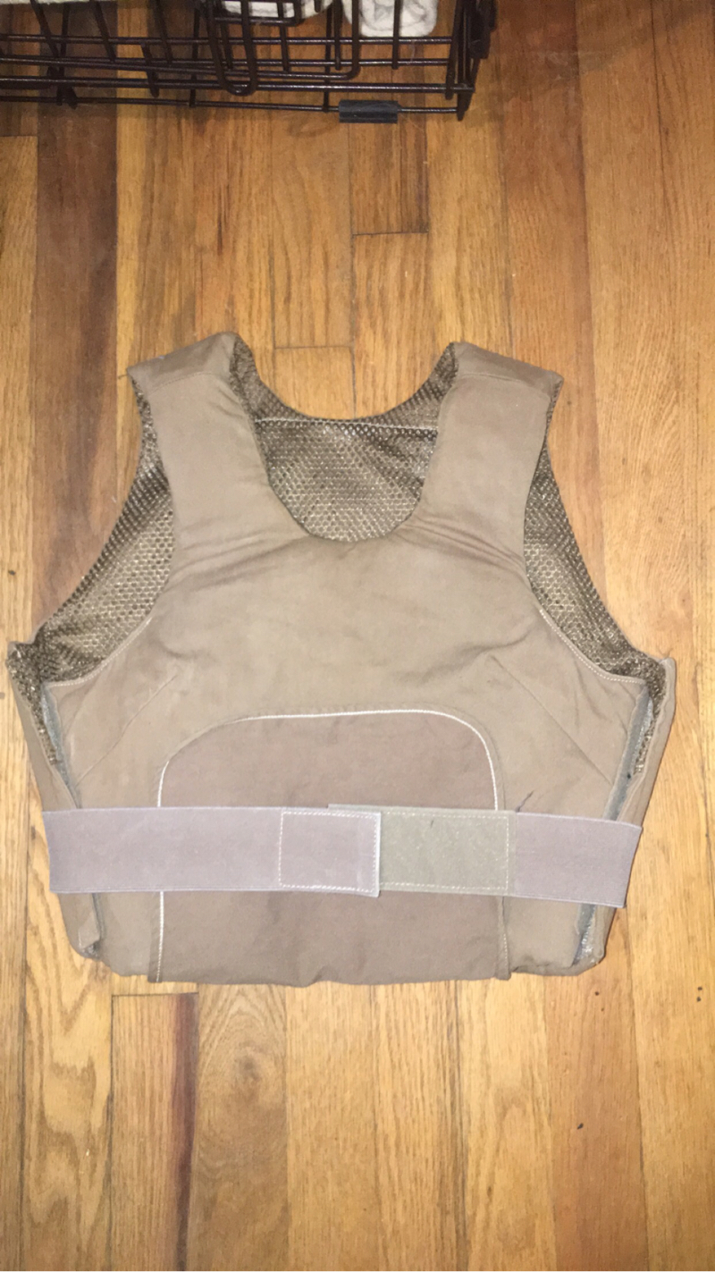 SOLD Small Safariland Body Armor Vest in Coyote With Armor | HopUp Airsoft