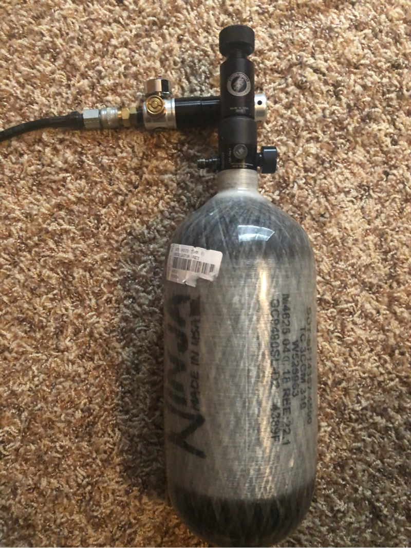 SOLD Hpa tank and regulator | HopUp Airsoft