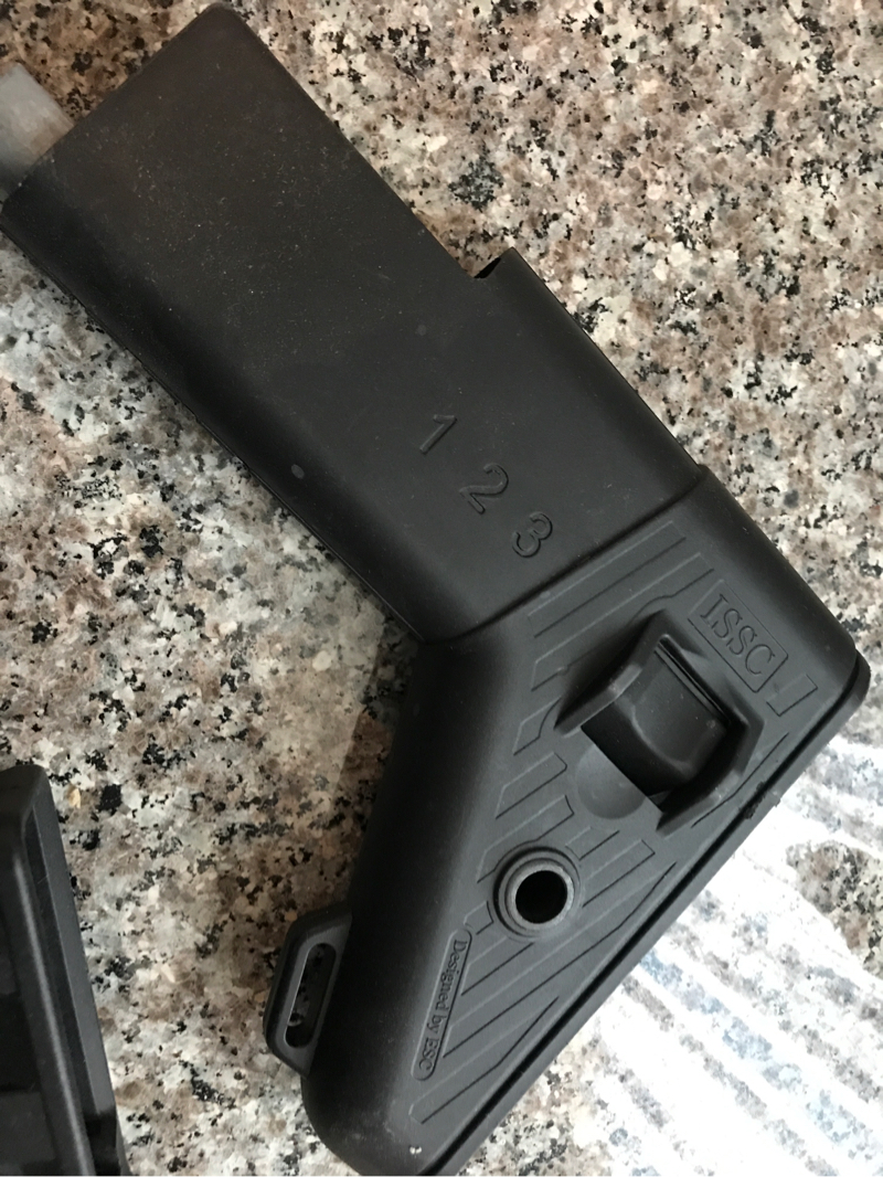 SOLD Scar Upper and Scar stock parts ISSC | HopUp Airsoft
