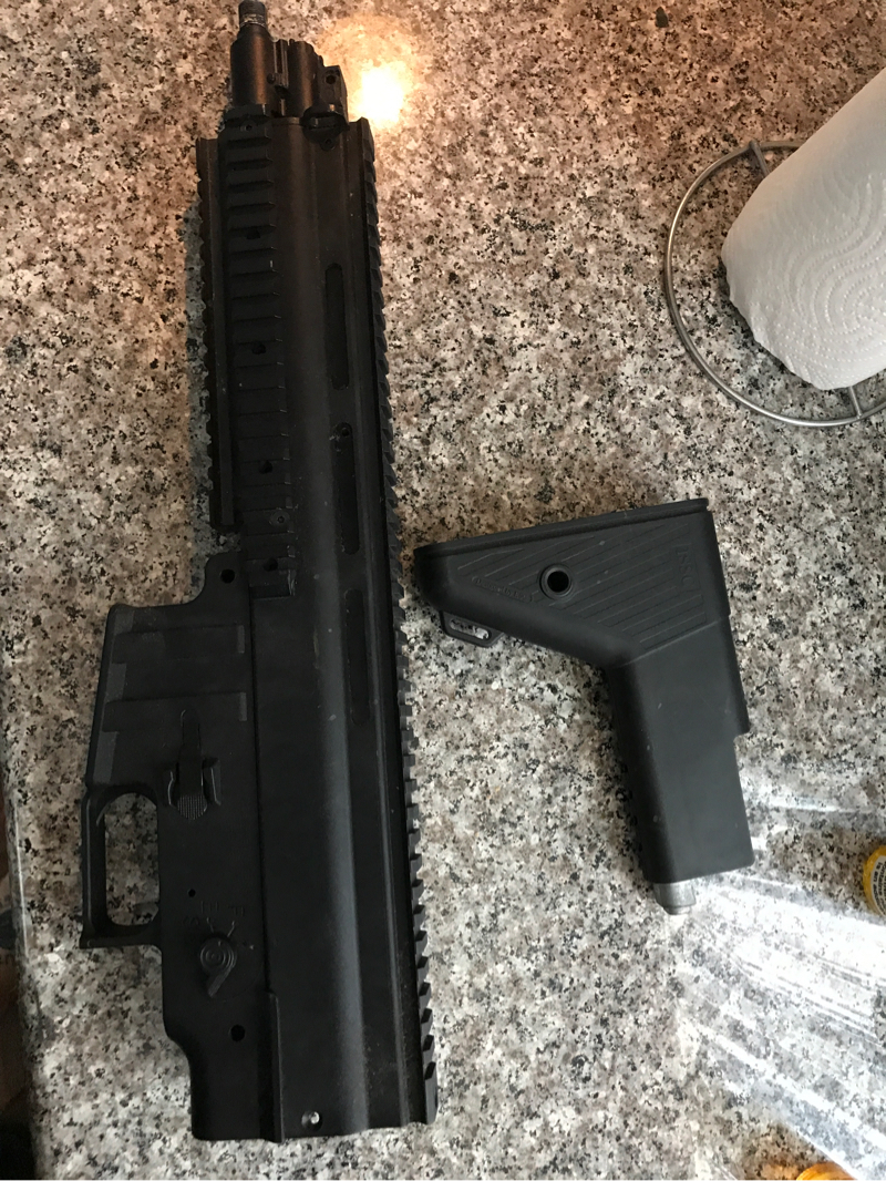 SOLD Scar Upper and Scar stock parts ISSC | HopUp Airsoft