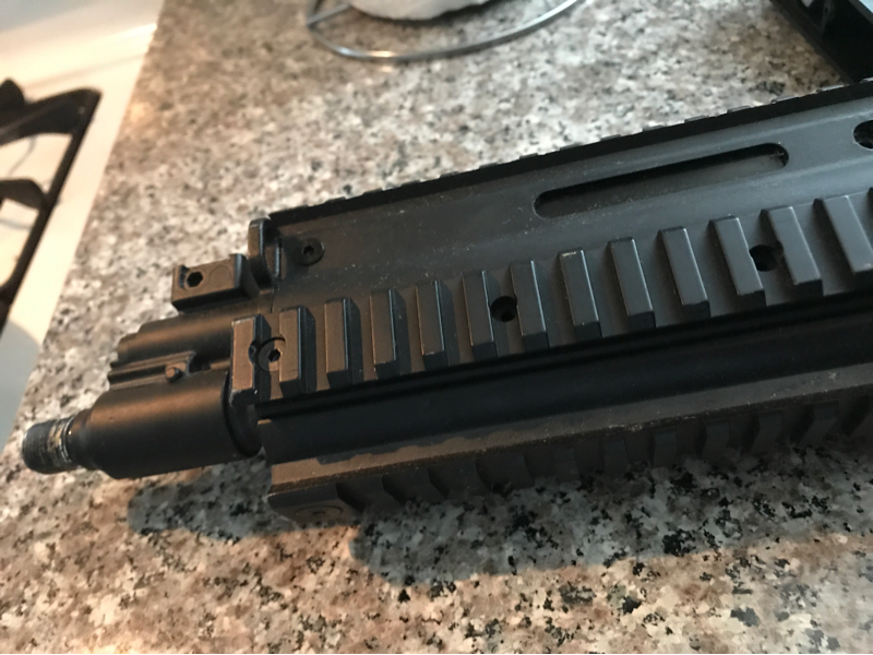 SOLD Scar Upper and Scar stock parts ISSC | HopUp Airsoft