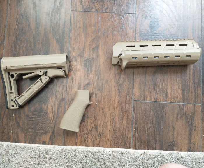 G&g Magpul style m4 furniture | HopUp Airsoft