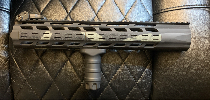 SOLD Krytac SPR keymod Rail with barrel nut, rail covers and vertical ...