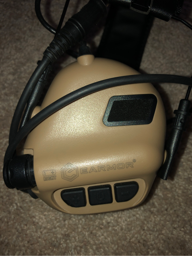 SOLD Ear armor headset | HopUp Airsoft