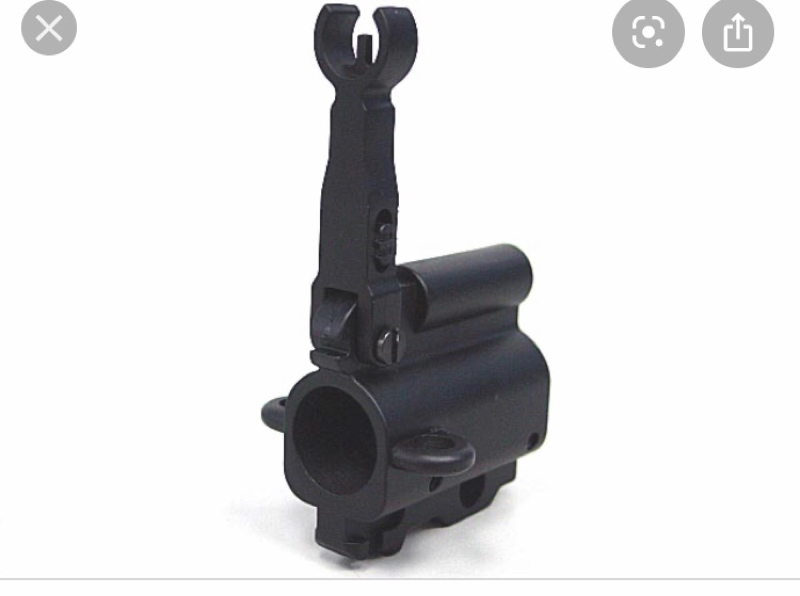 SOLD 416 flip up front sight/gas block | HopUp Airsoft
