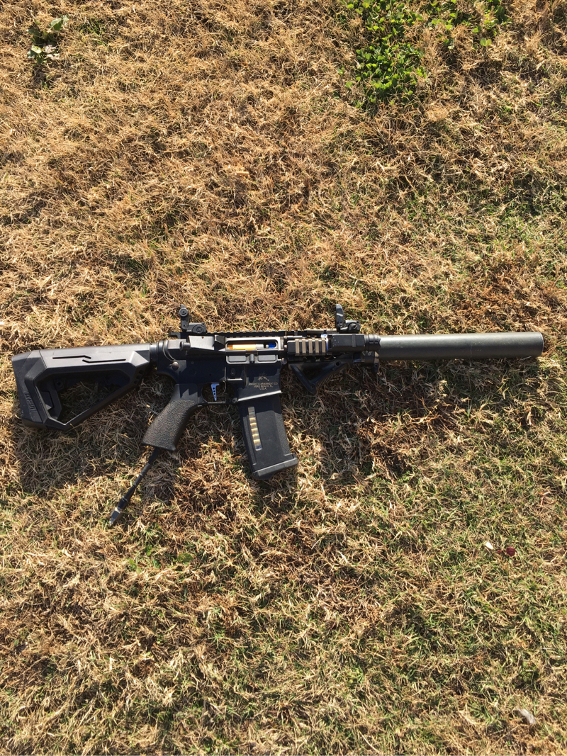 SOLD g&p m4 with wolverine SMP hpa engine | HopUp Airsoft
