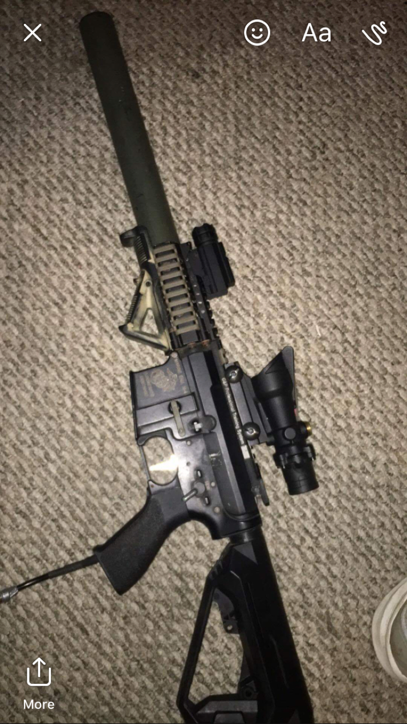 SOLD g&p m4 with wolverine SMP hpa engine | HopUp Airsoft