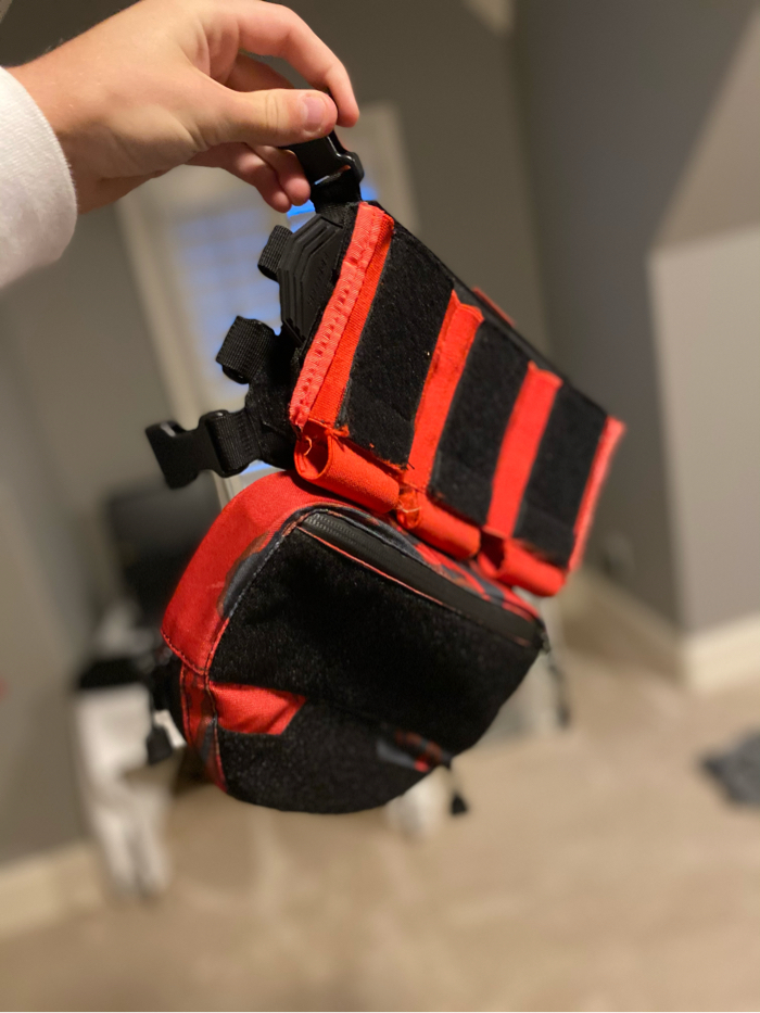 SOLD SpeedQB Nucleus Chest Rig and Hybrid extension pouch | HopUp Airsoft