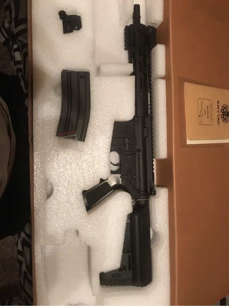 SOLD Krytac Alpha CRB “spare/backup” | HopUp Airsoft