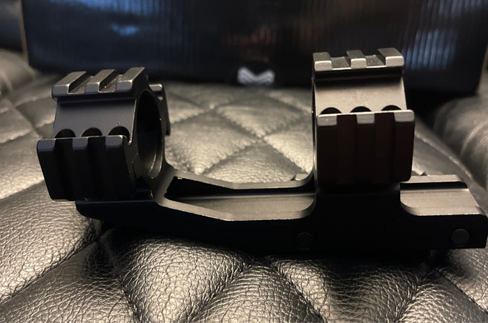 🔥CLEARANCE🔥1” Tactical Real Steel Scope Mount with 20mm picitany top ...