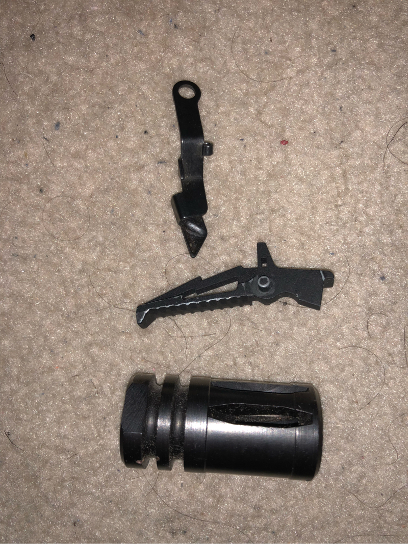 SOLD Guarder Glock Extended Slide Catch, VFC Avalon Trigger, Real ...