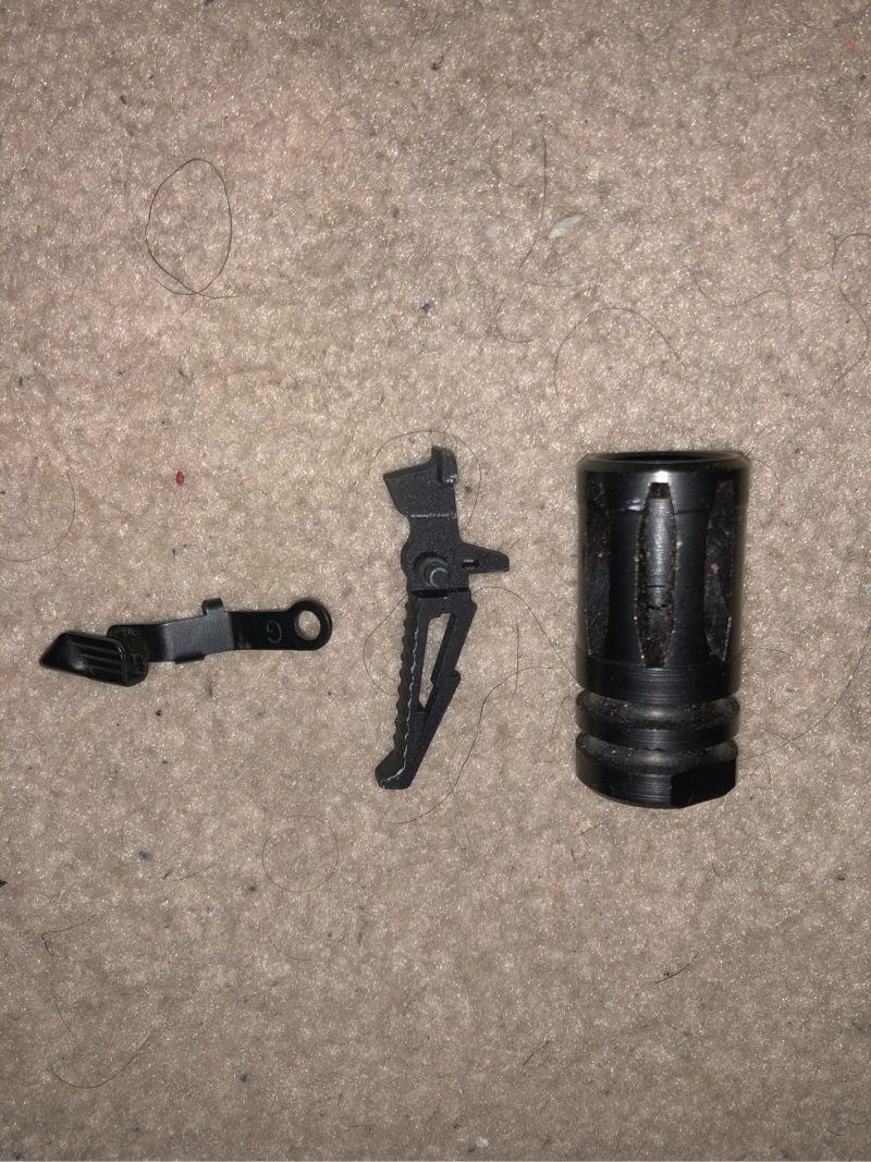SOLD Guarder Glock Extended Slide Catch, VFC Avalon Trigger, Real ...