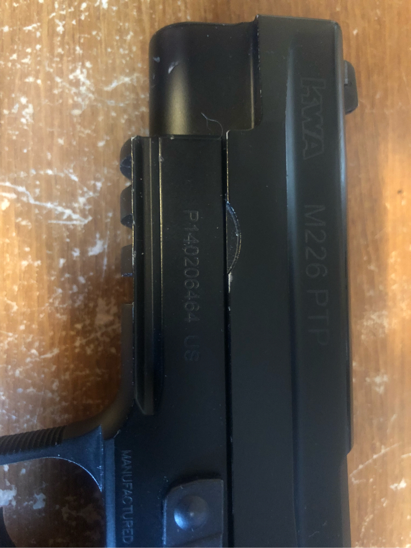 SOLD KWA m226 with 2 mags | HopUp Airsoft