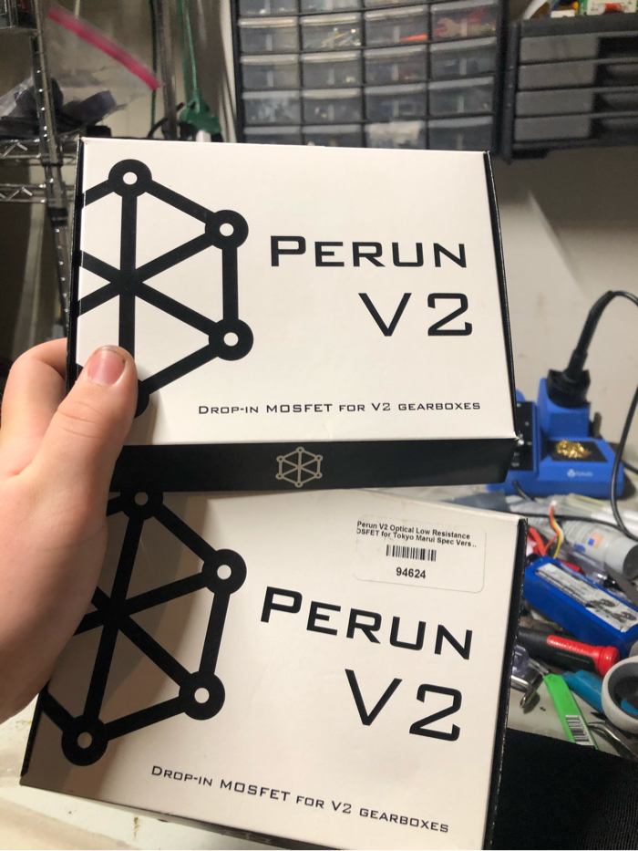 SOLD Perun v2 optical mosfet used | HopUp Airsoft