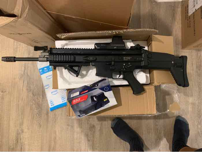 SOLD Upgraded WE scar L Gbbr | HopUp Airsoft