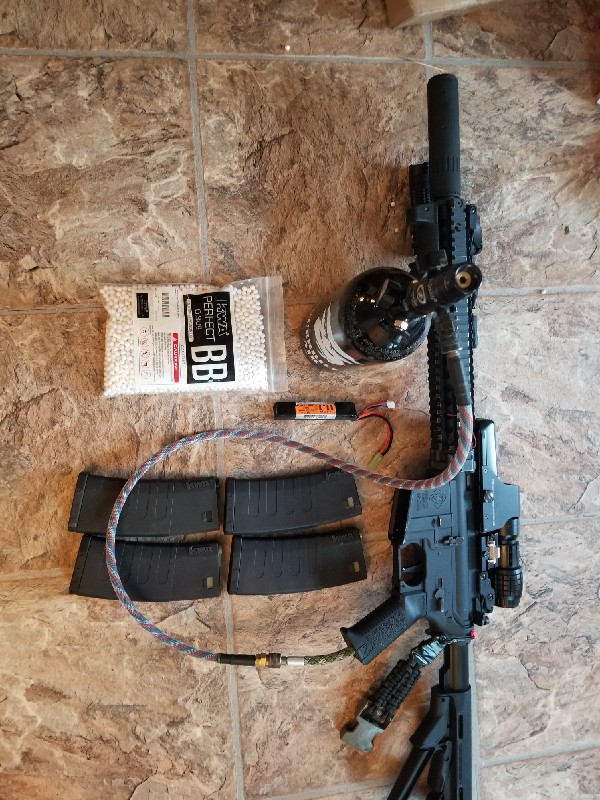 SOLD Complete HPA setup just add the bbs! | HopUp Airsoft