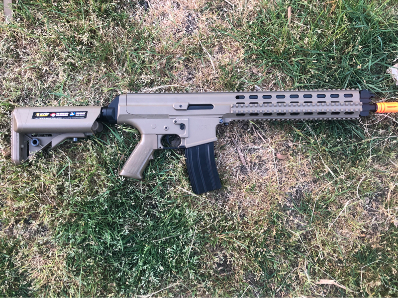 SOLD Echo1 Fully Licensed Robinson Armament Polymer XCR-C Airsoft ...